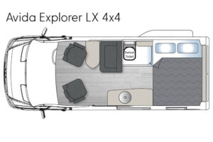 Avida Explorer LX 4x4 Campervan | Avida Campervans for Sale